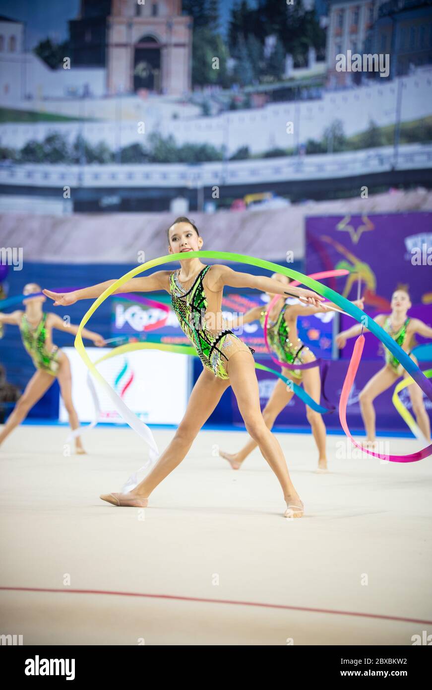 Teen Gymnasts High Resolution Stock Photography and Images - Alamy