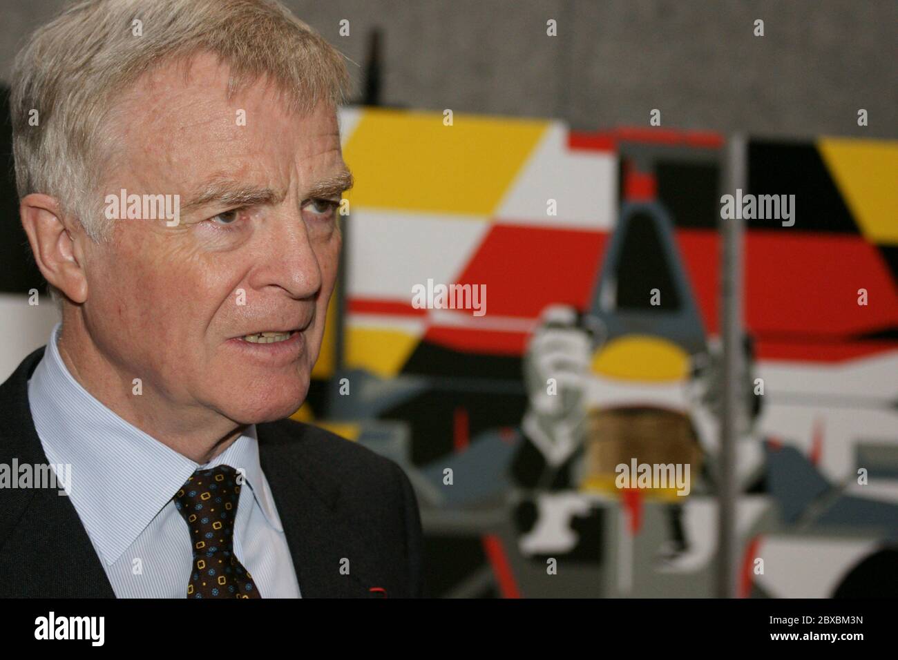 Monte-Carlo, Monaco - December 10, 2008: FIA President Max Mosley in ...