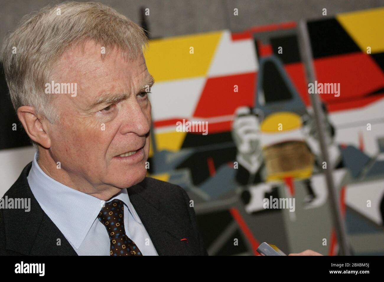Monte-Carlo, Monaco - December 10, 2008: FIA President Max Mosley in ...