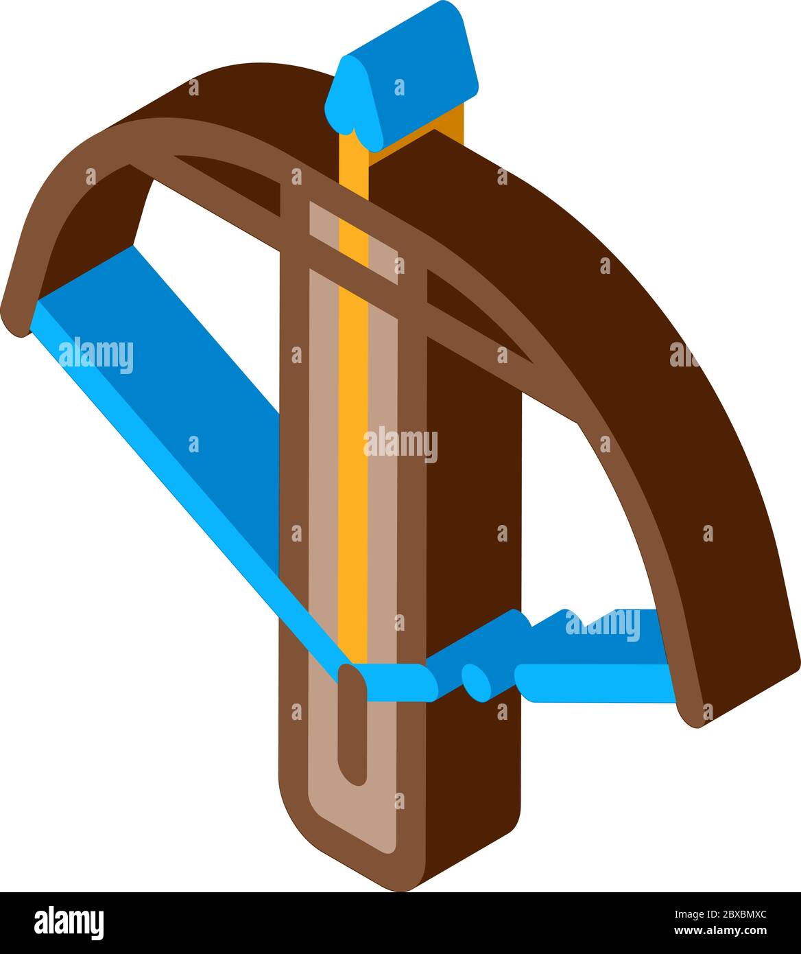 Crossbow Archery Equipment isometric icon vector illustration Stock ...