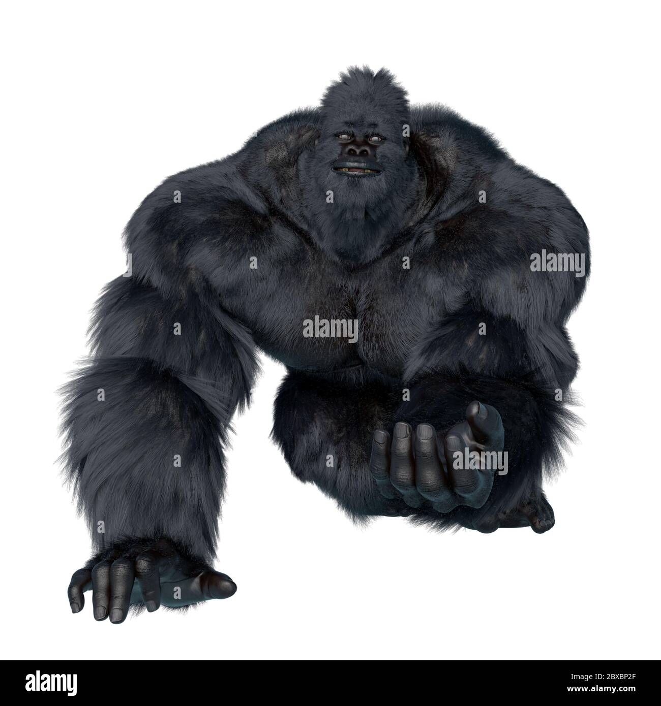 super gorilla offering. This giant beast in clipping path is very ...