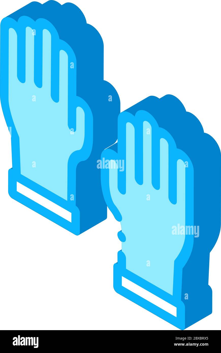 Cream gloves Cut Out Stock Images & Pictures - Alamy