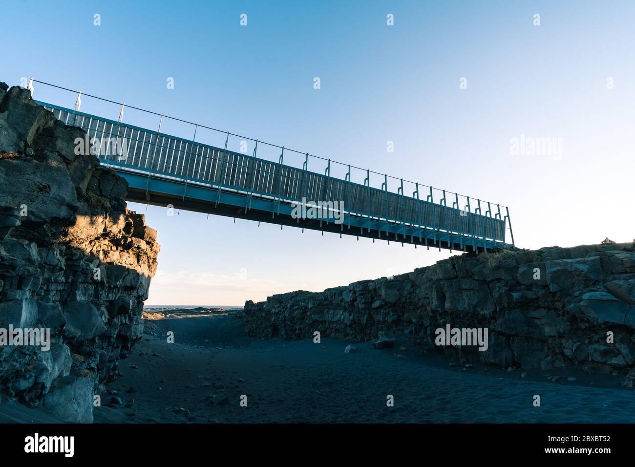 Bridge Between Continents is located in Reykjanes peninsula easily ...