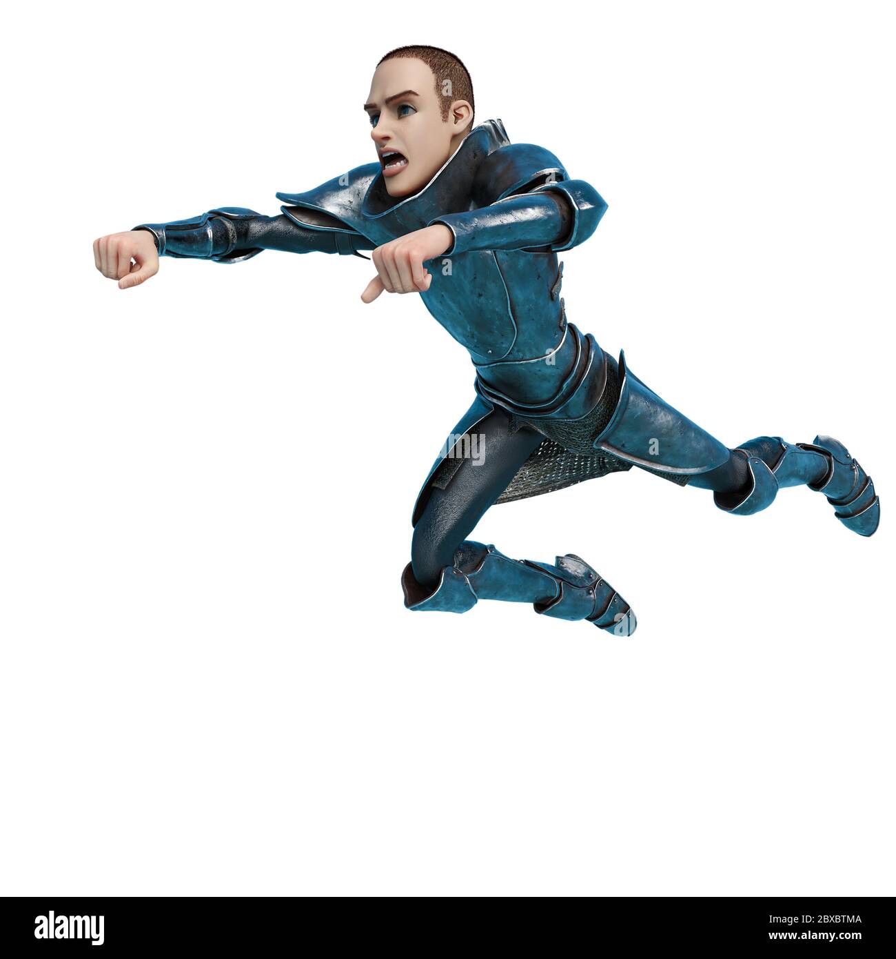 knight cartoon jumping for the battle. This knight cartoon in clipping ...