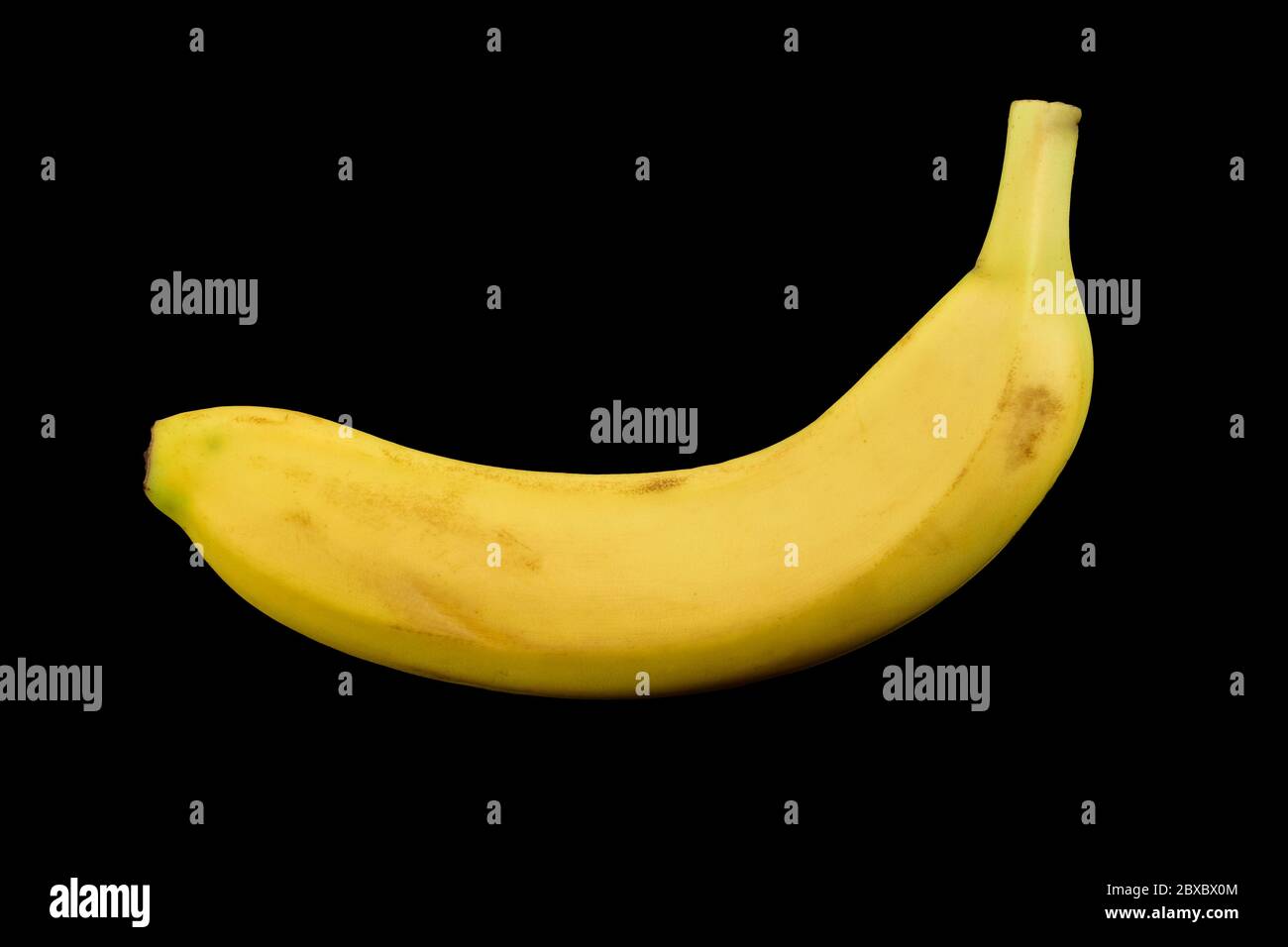 Yellow banana isolated on hi-res stock photography and images - Alamy