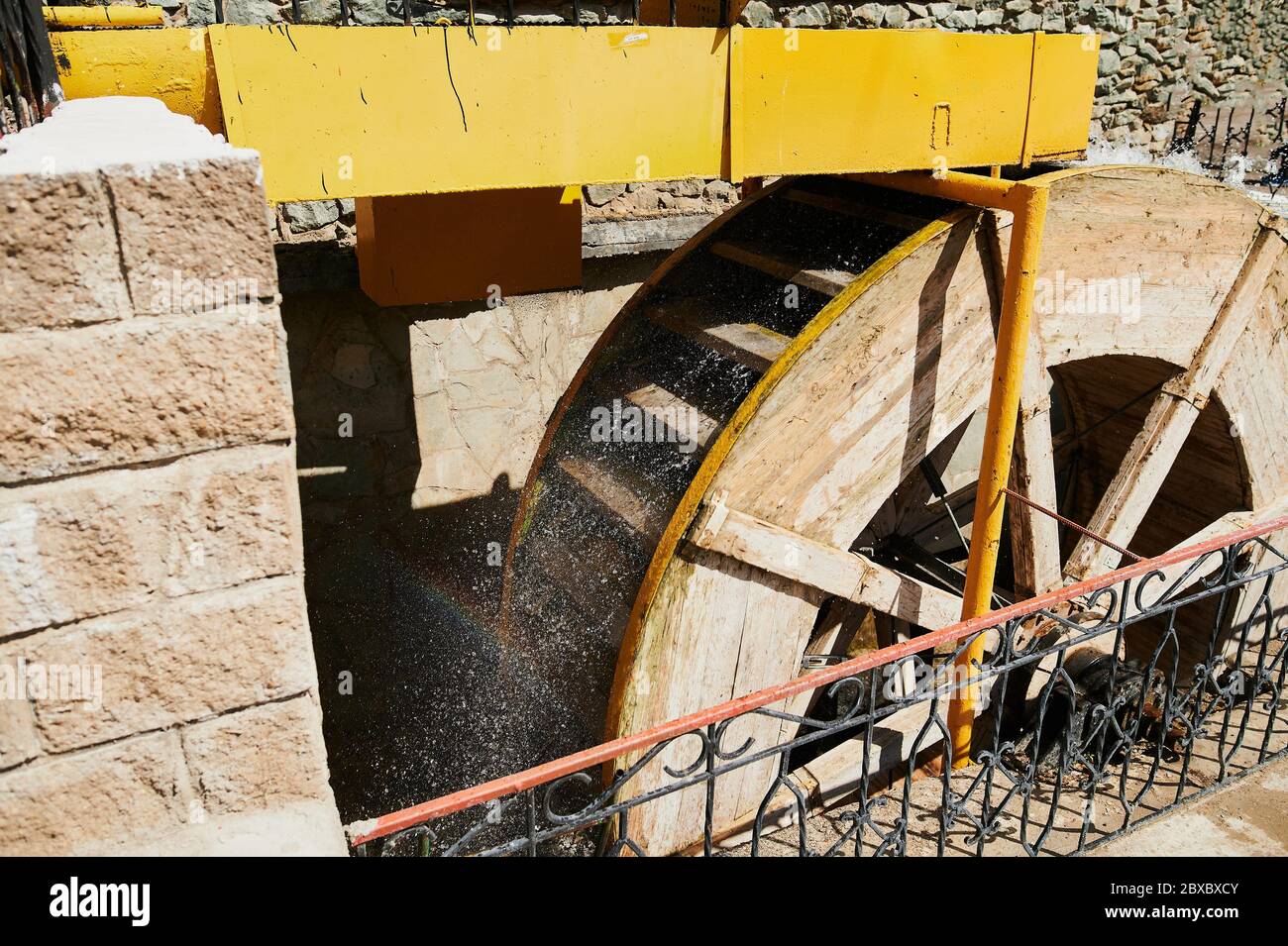 Outside old working watermill wheel hi-res stock photography and images ...