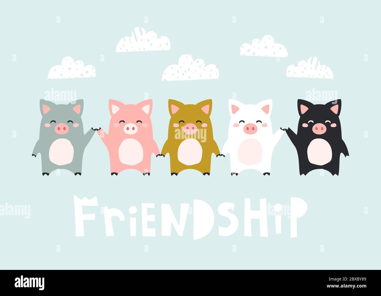 World animal day card Stock Vector Images - Alamy