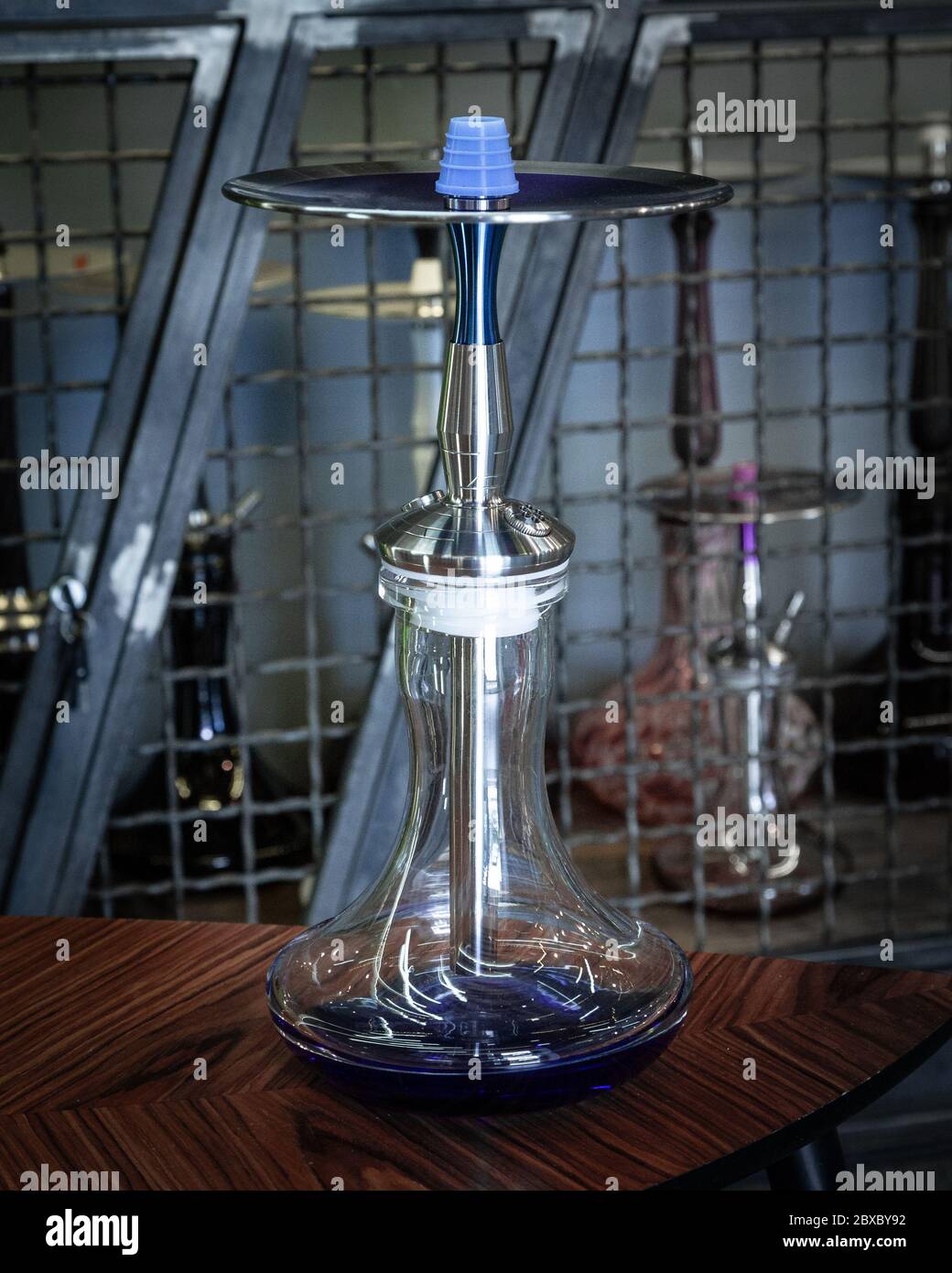 part of the hookah, modern design, on a background Stock Photo - Alamy