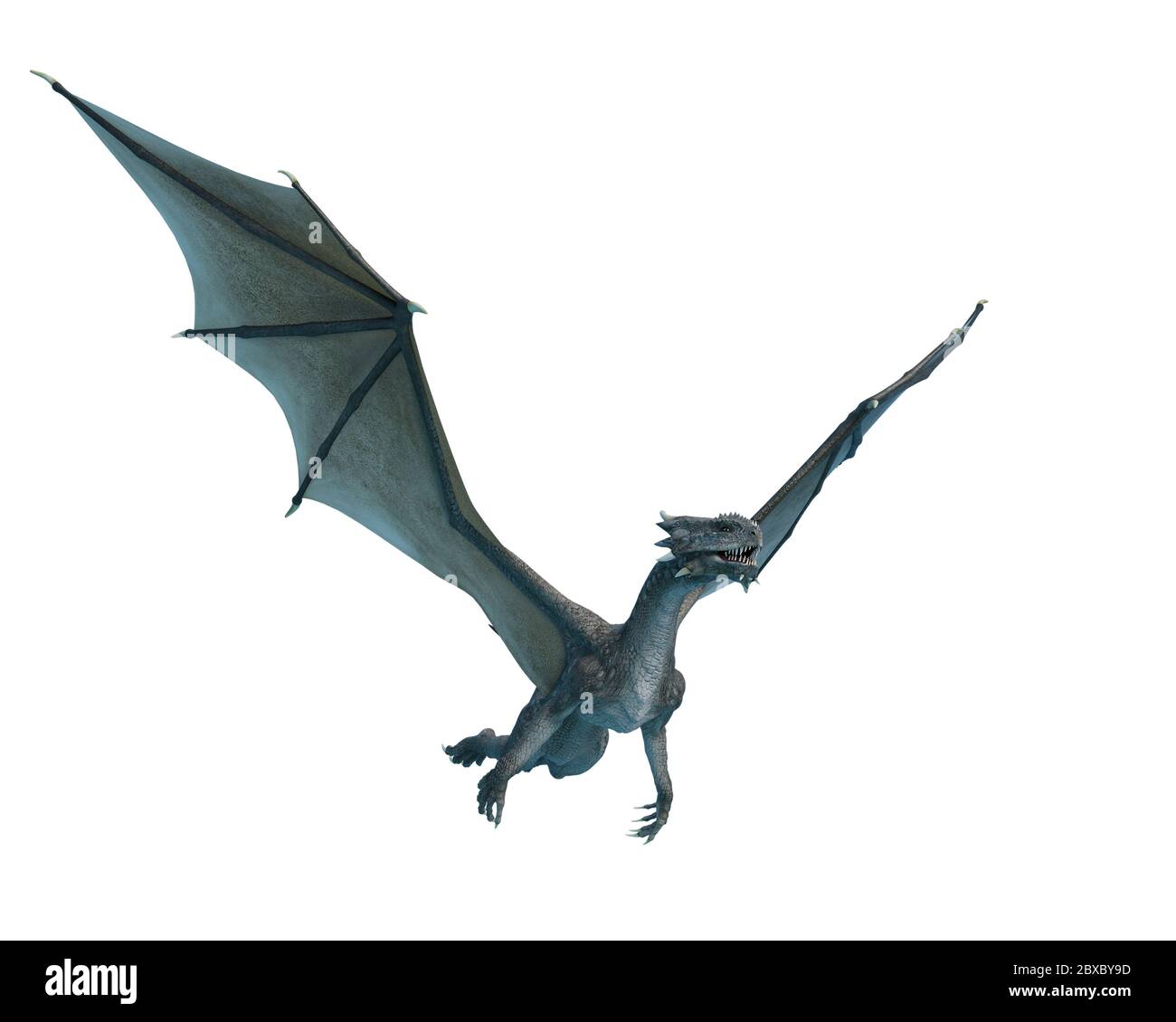 Dragon Flying Upright