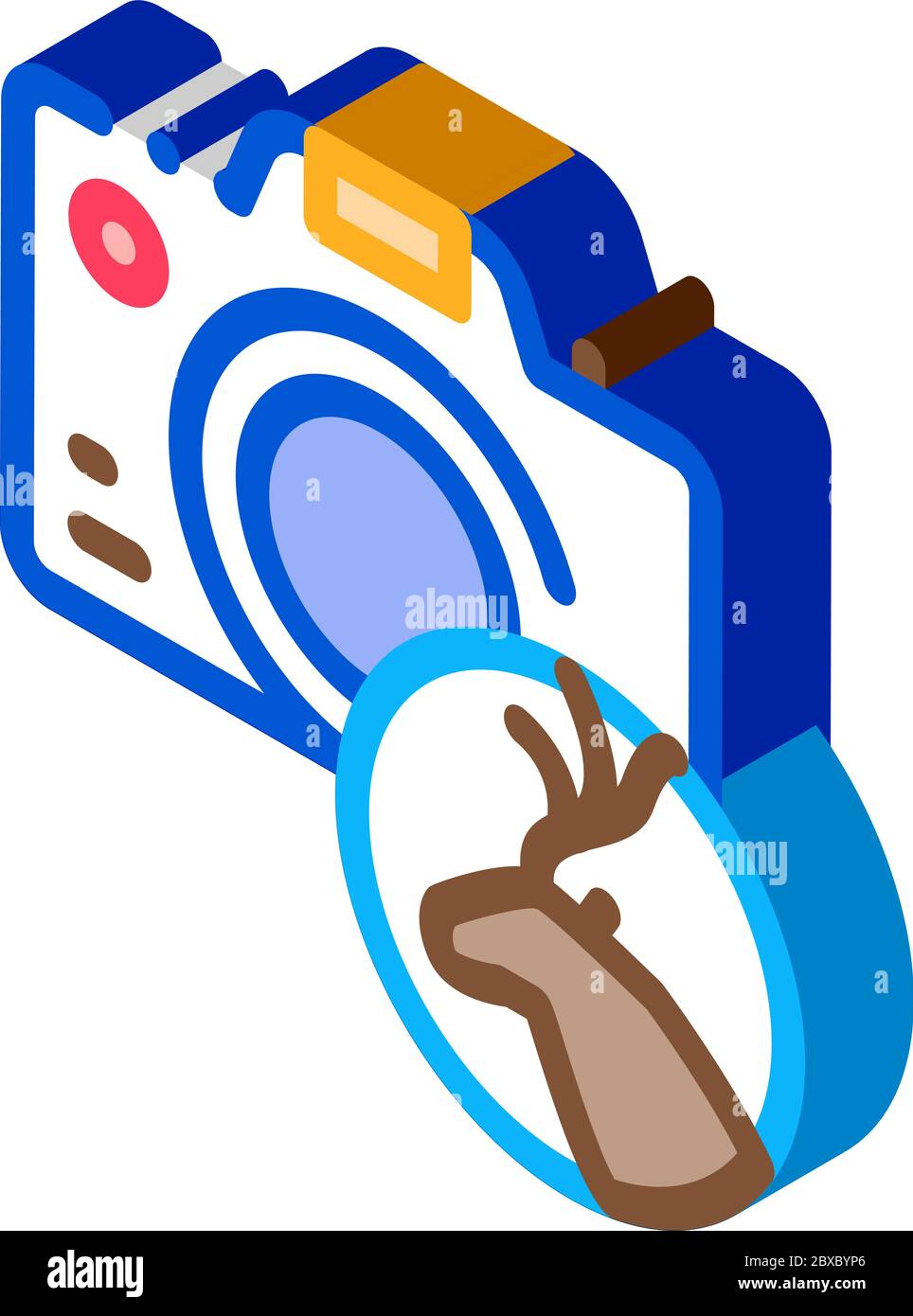 Photo Camera Isometric Icon Vector Illustration Stock Vector Image