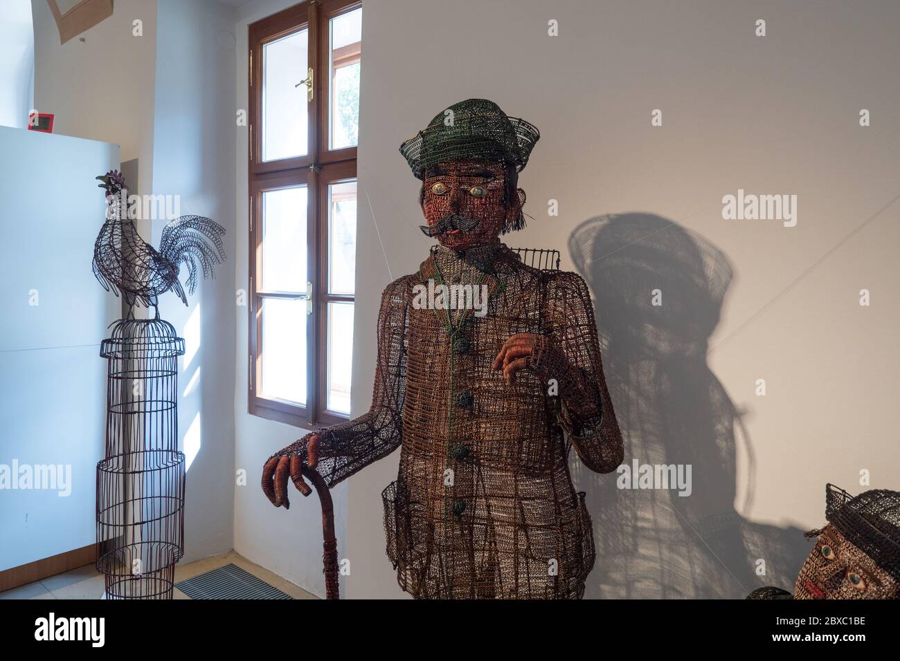 Museum of Wirework / interior/ exhibition Stock Photo - Alamy