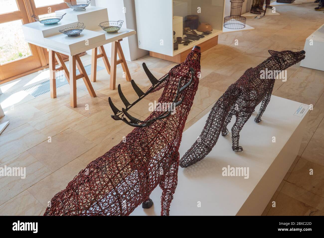 Museum of Wirework / interior/ exhibition Stock Photo - Alamy