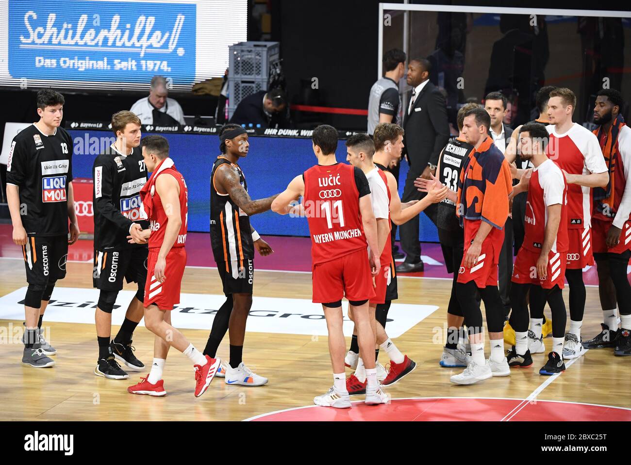 Munich, Germany. 06th June, 2020. Basketball: Basketball - Bundesliga ...