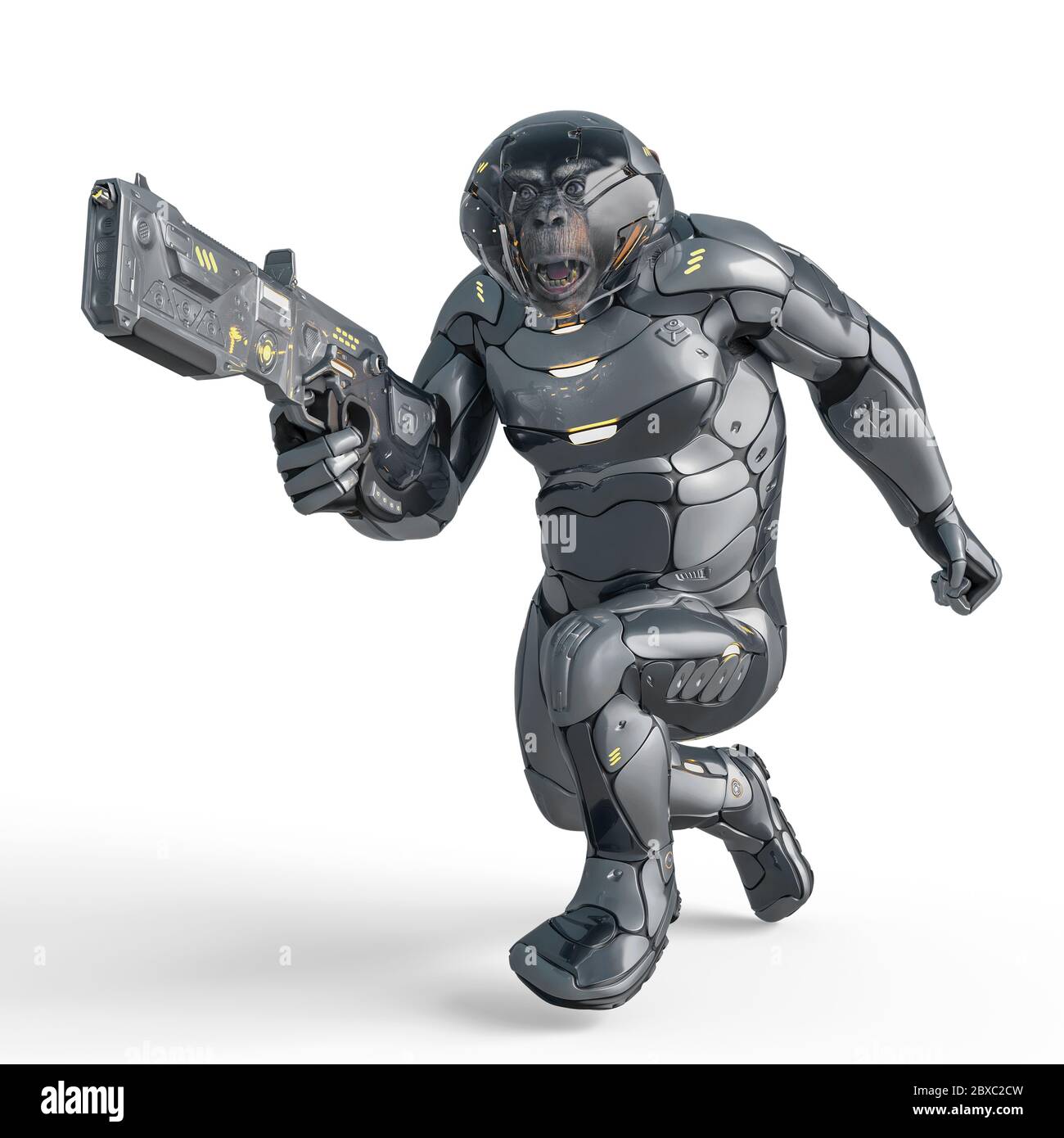 Starfire Astronauts Laser Beam Robots