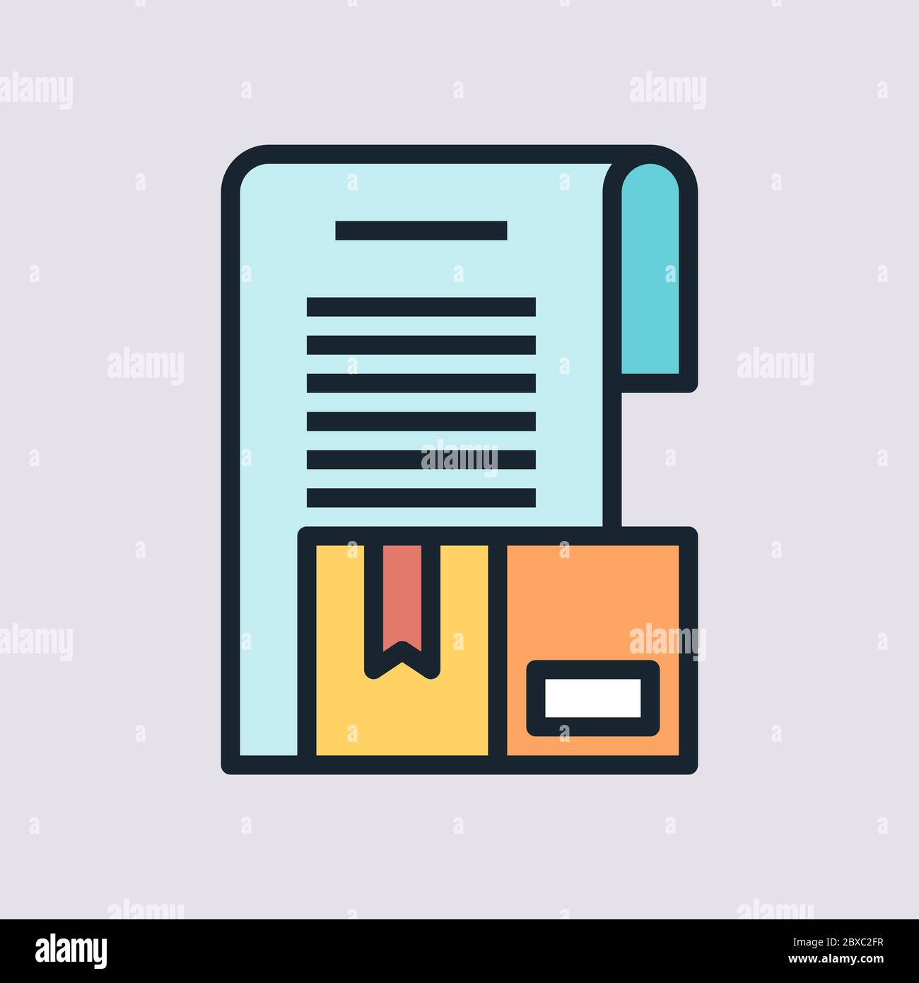 Product Matrix. Digital marketing concept illustration, flat design ...