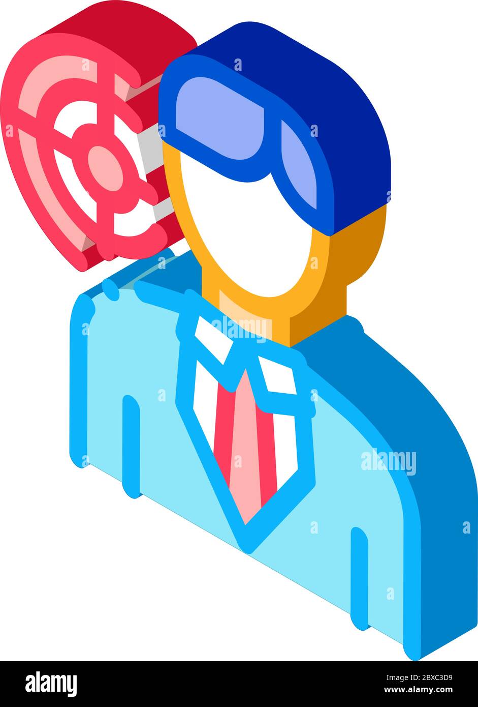 Human Purpose isometric icon vector illustration Stock Vector Image ...