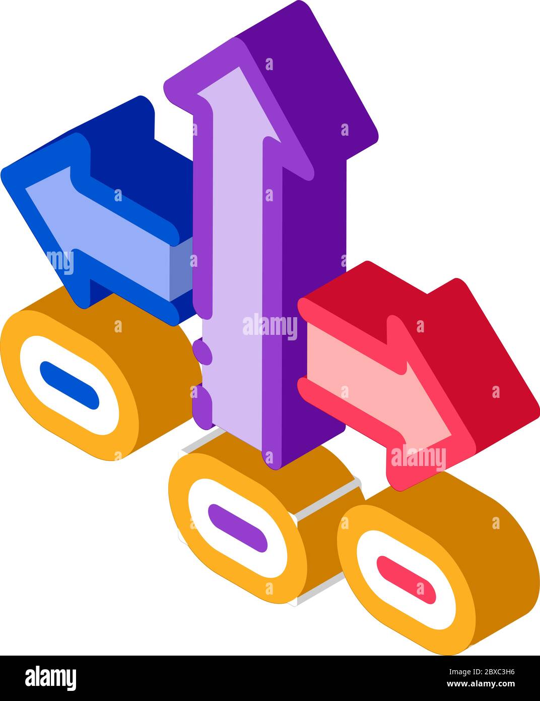 Choice Decision isometric icon vector illustration Stock Vector Image & Art - Alamy