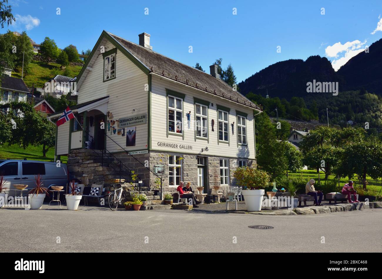 Geiranger galleri hi-res stock photography and images - Alamy