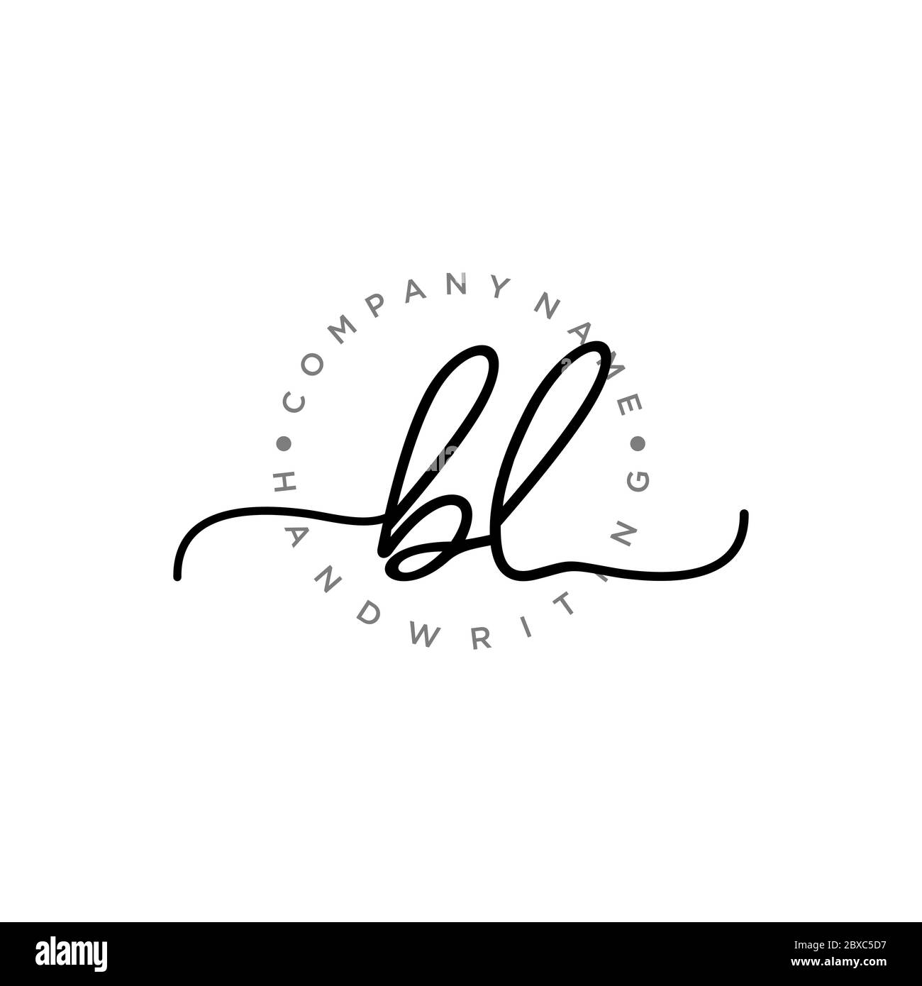 Initials bl hi-res stock photography and images - Alamy