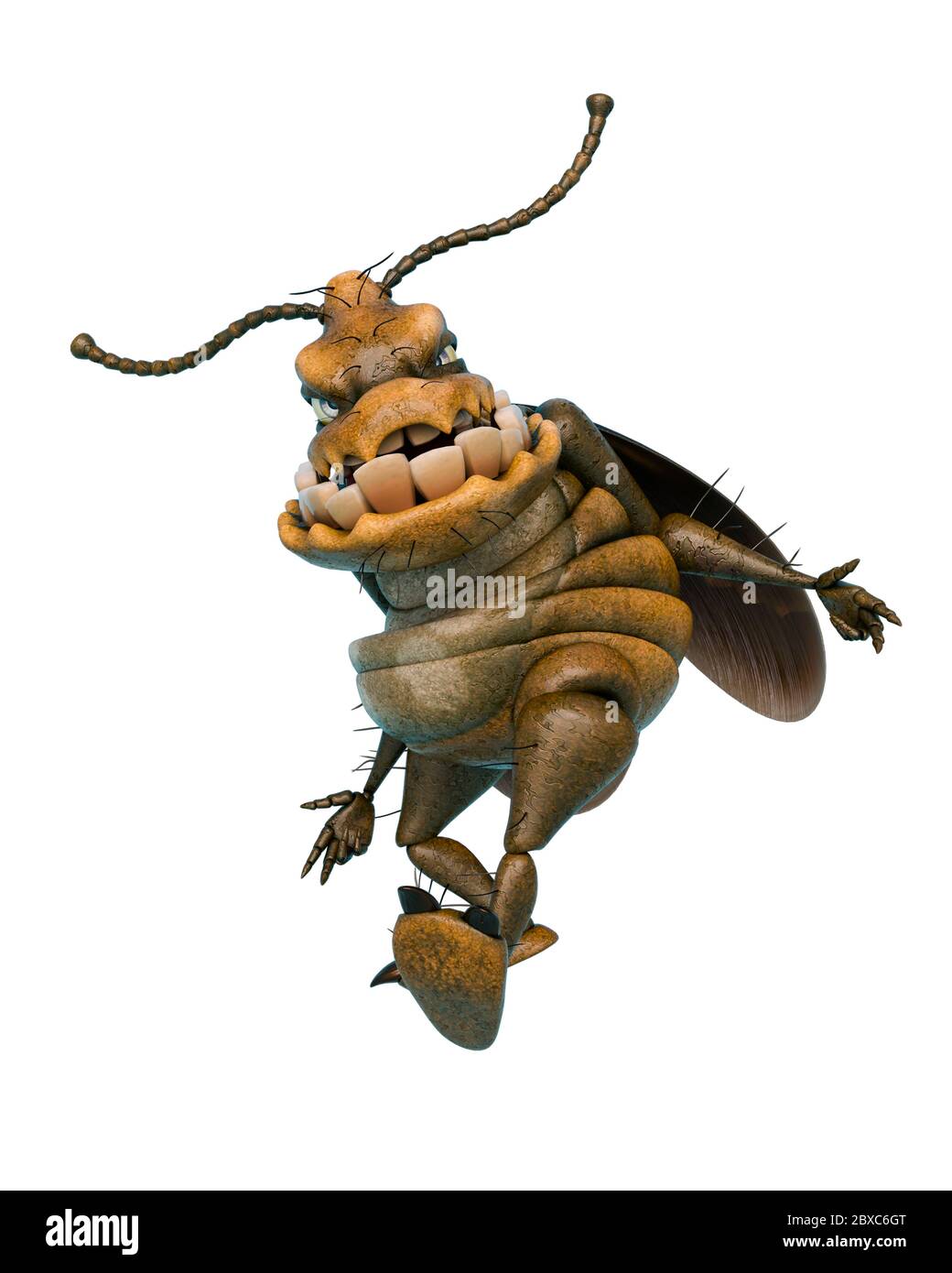 cockroach cartoon doing a pose what is up brother. This bug in clipping ...