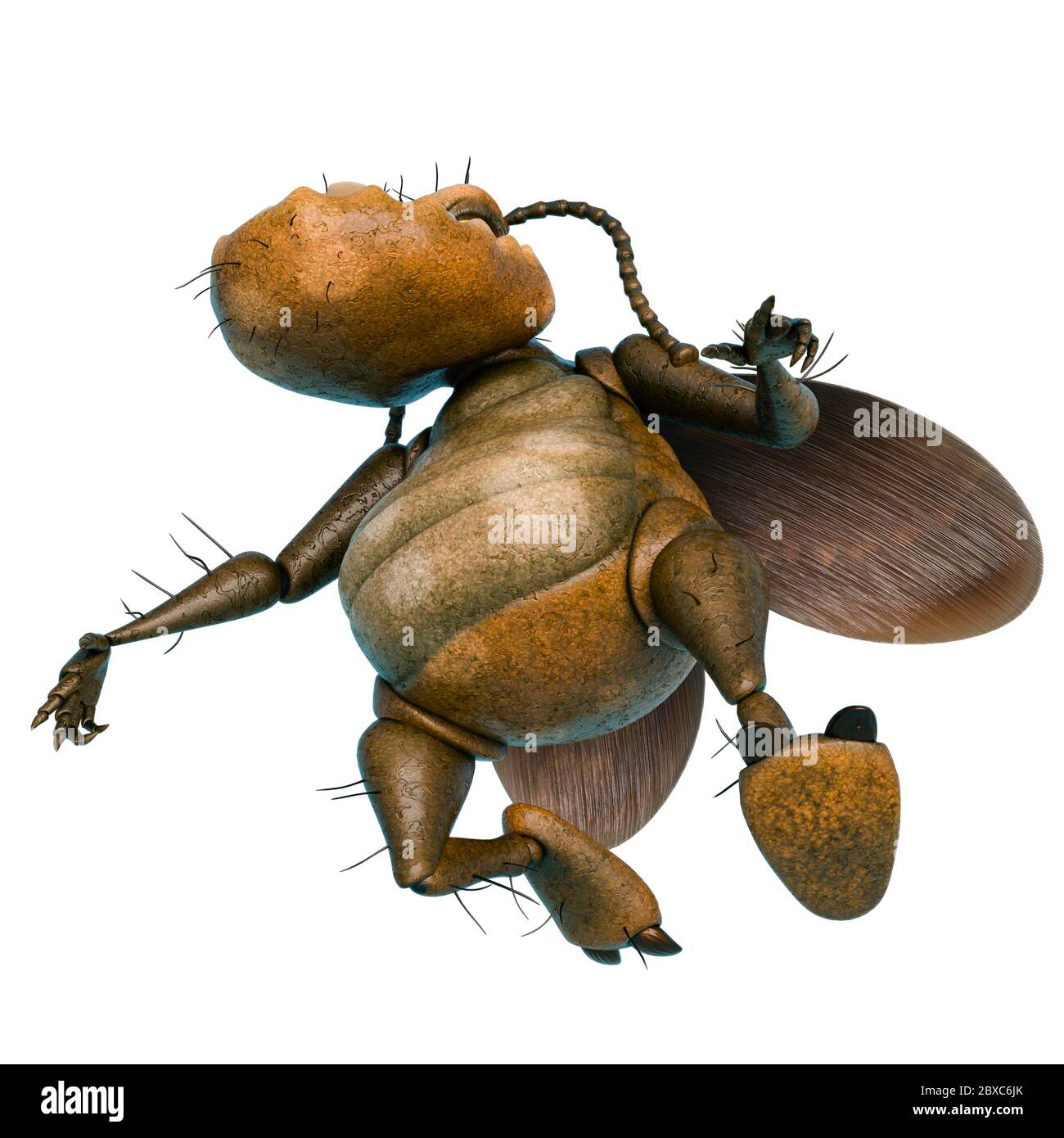 Insect dying cartoon Cut Out Stock Images & Pictures - Alamy