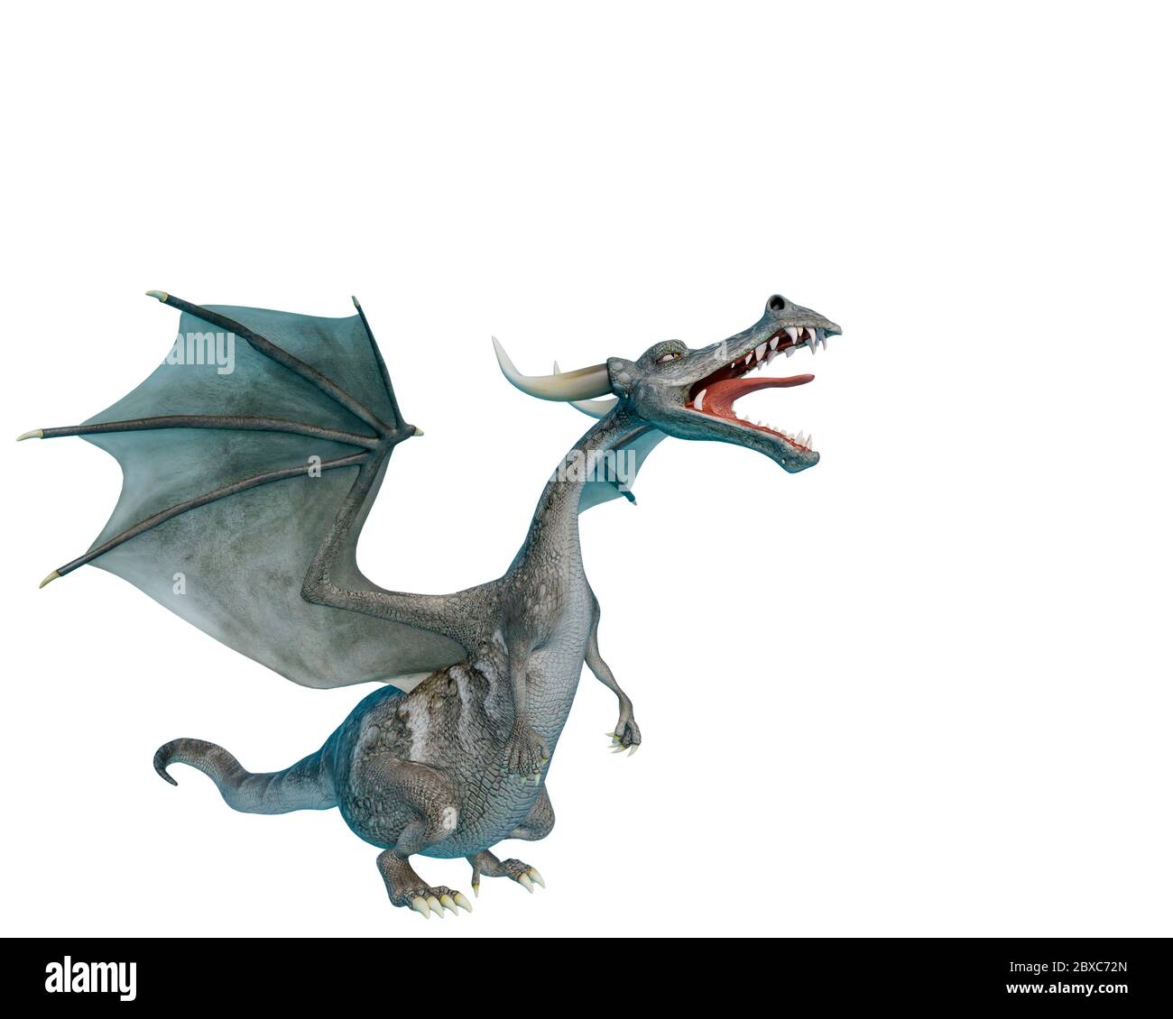 Angry dragon cartoon hi-res stock photography and images - Alamy