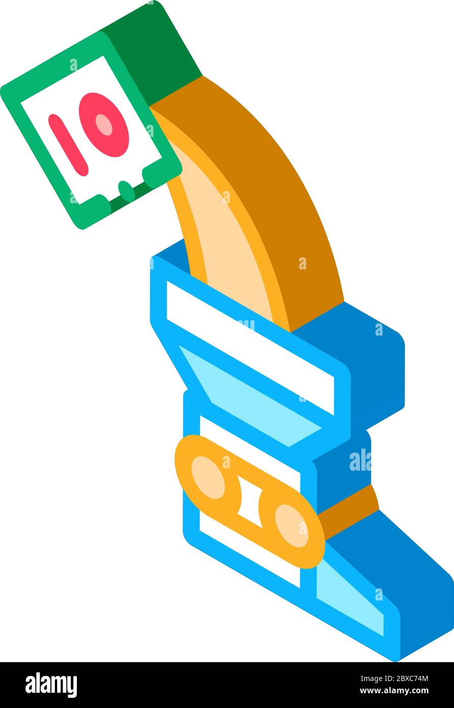 Adding Ingredient isometric icon vector illustration Stock Vector Image ...