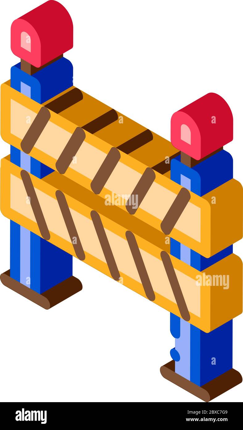 Crash barrier Stock Vector Images - Alamy