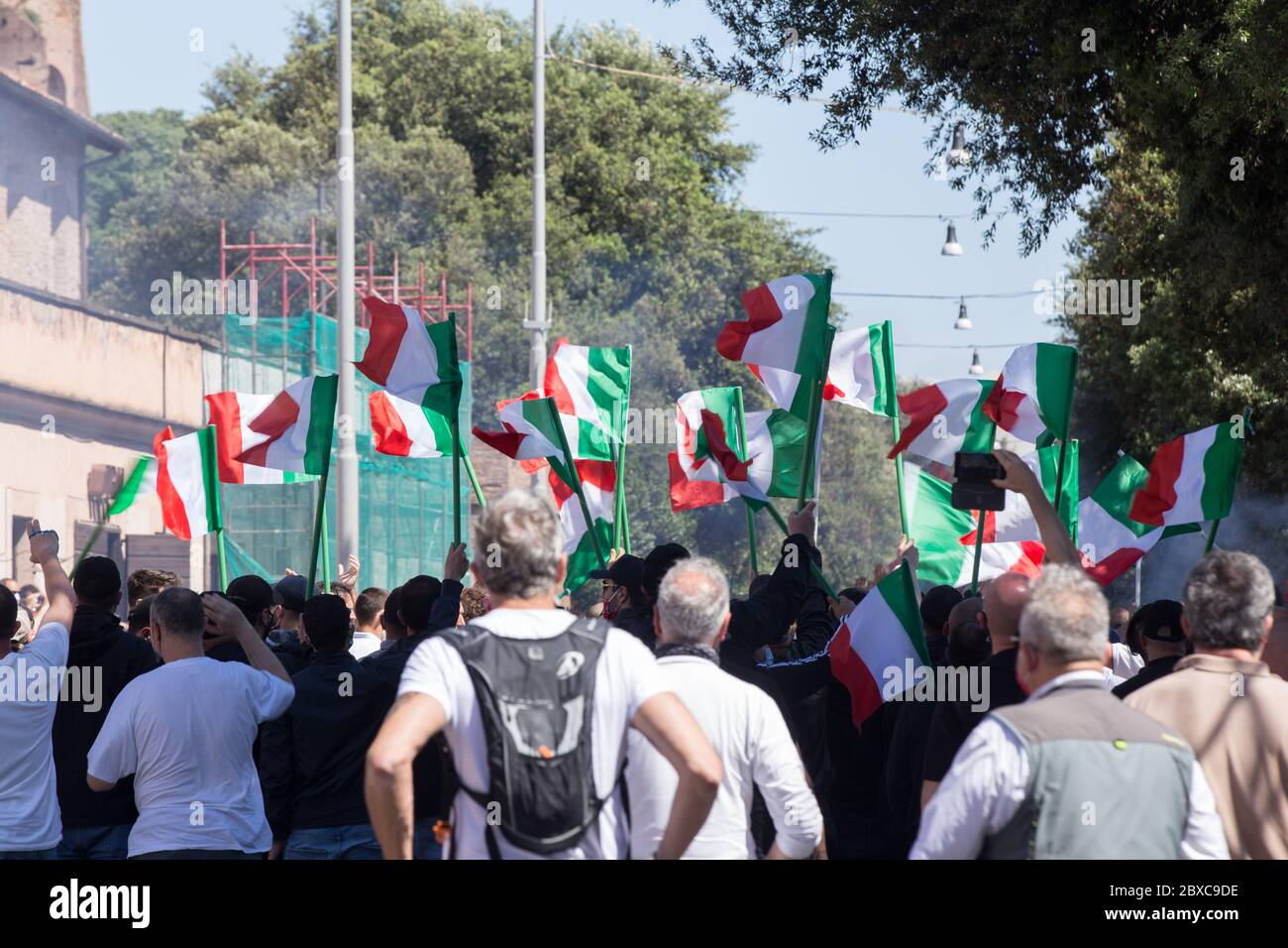 Demonstration of ultra right groups hi-res stock photography and images ...