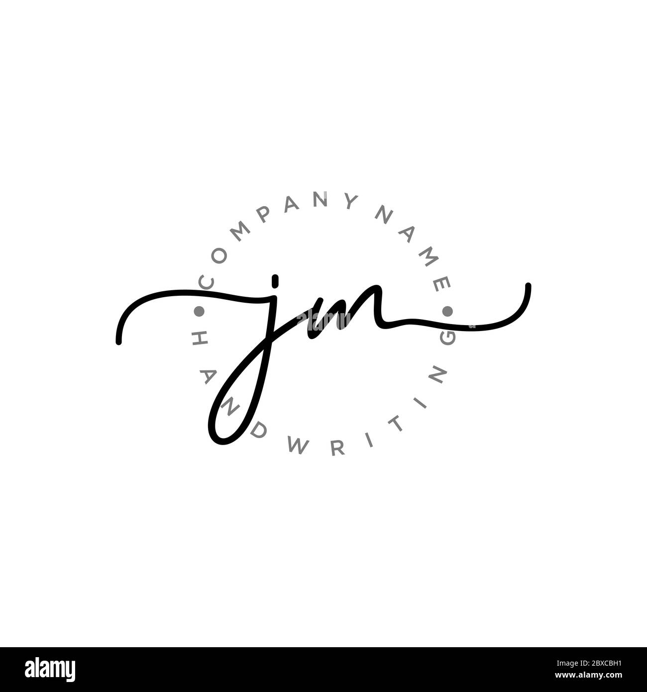 Jm template Stock Vector Images - Alamy