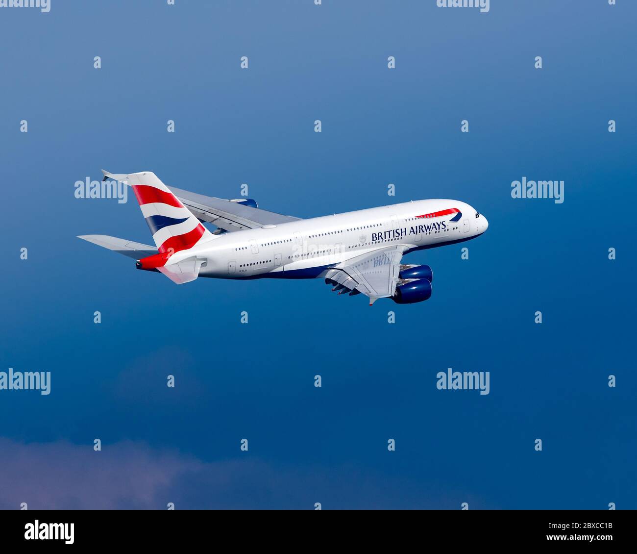 London, Heathrow Airport - December 08, 2019: British Airways Airbus ...