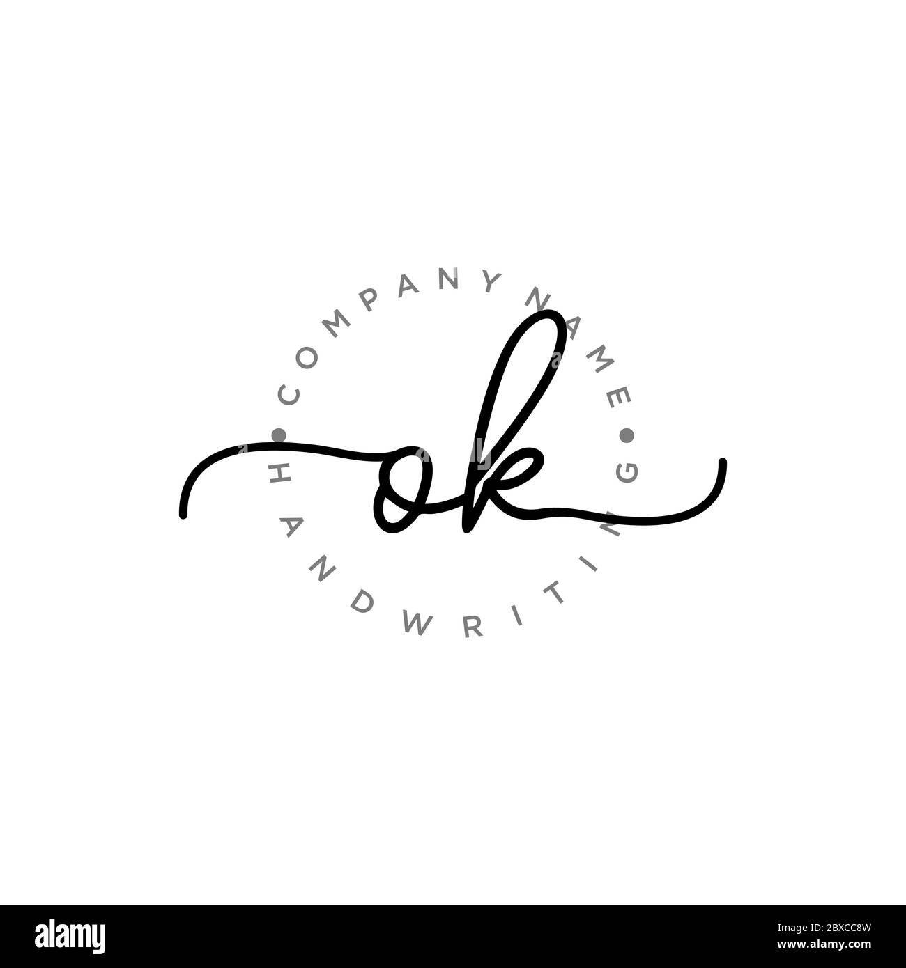 Ok sign vector vectors hi-res stock photography and images - Alamy