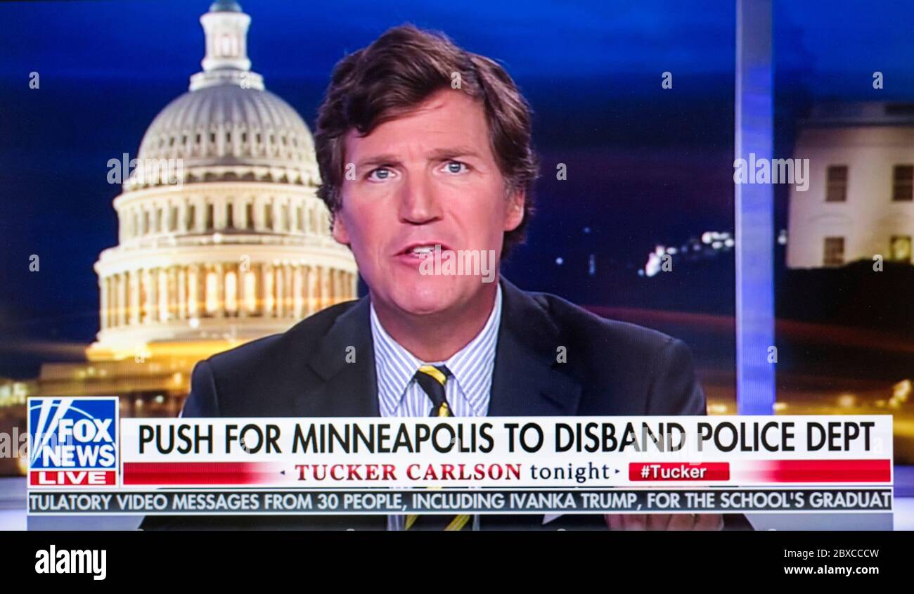 New York, New York, USA. 05th June, 2020. A screen grab of Fox News ...