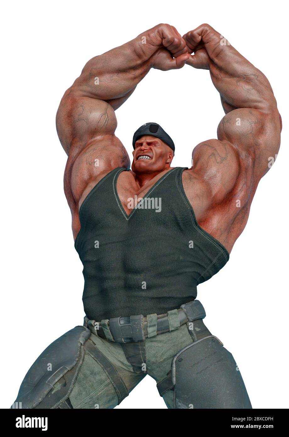 Man in the costume of a gladiator Cut Out Stock Images & Pictures - Alamy