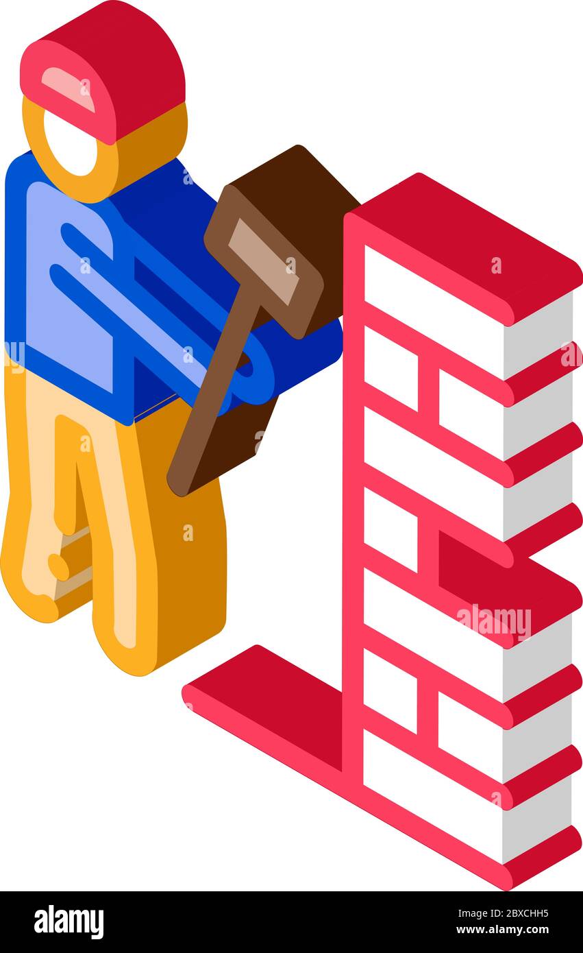 Man demolishing wall hi-res stock photography and images - Alamy