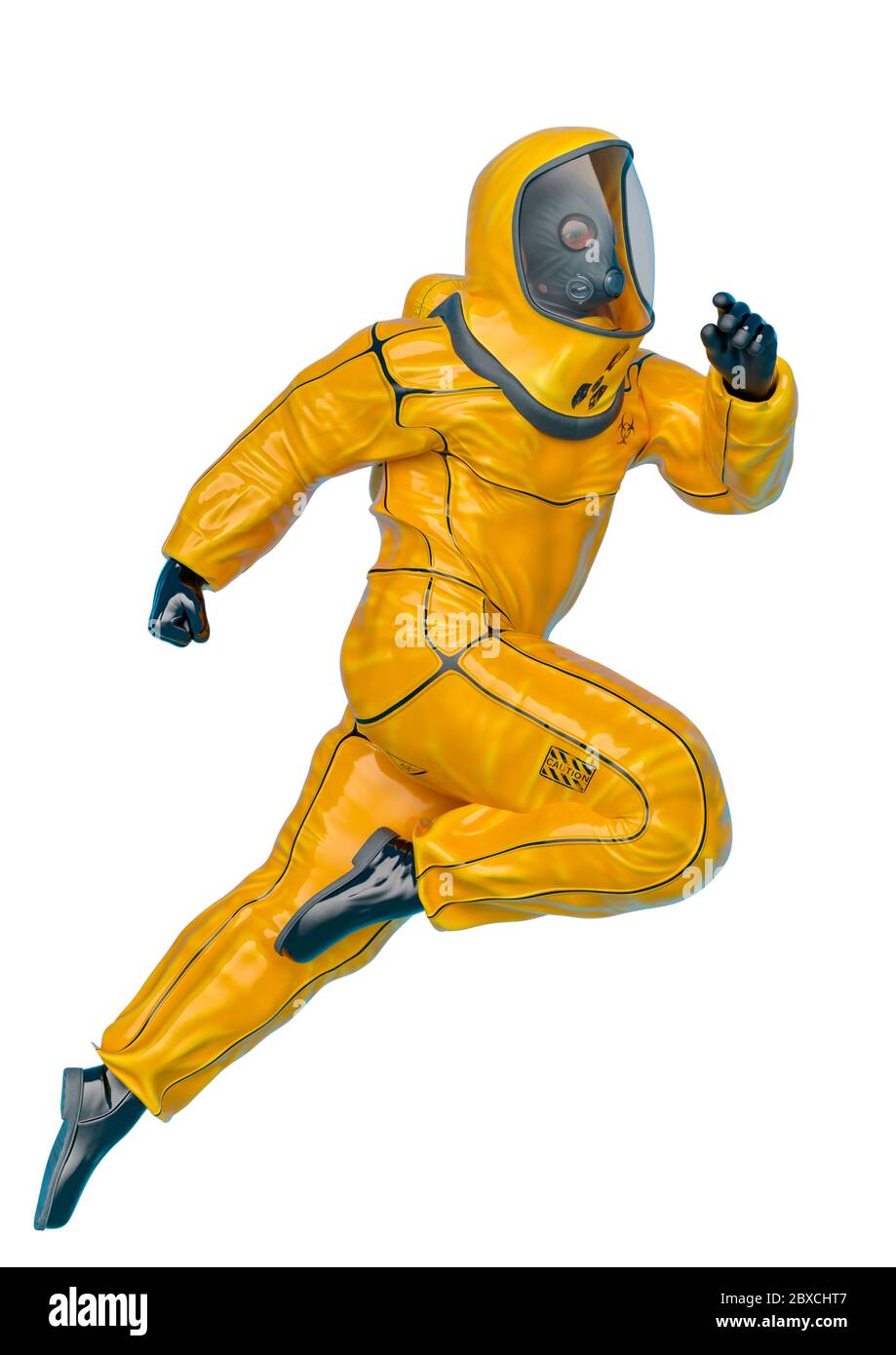 Hazmat suit running hi-res stock photography and images - Alamy