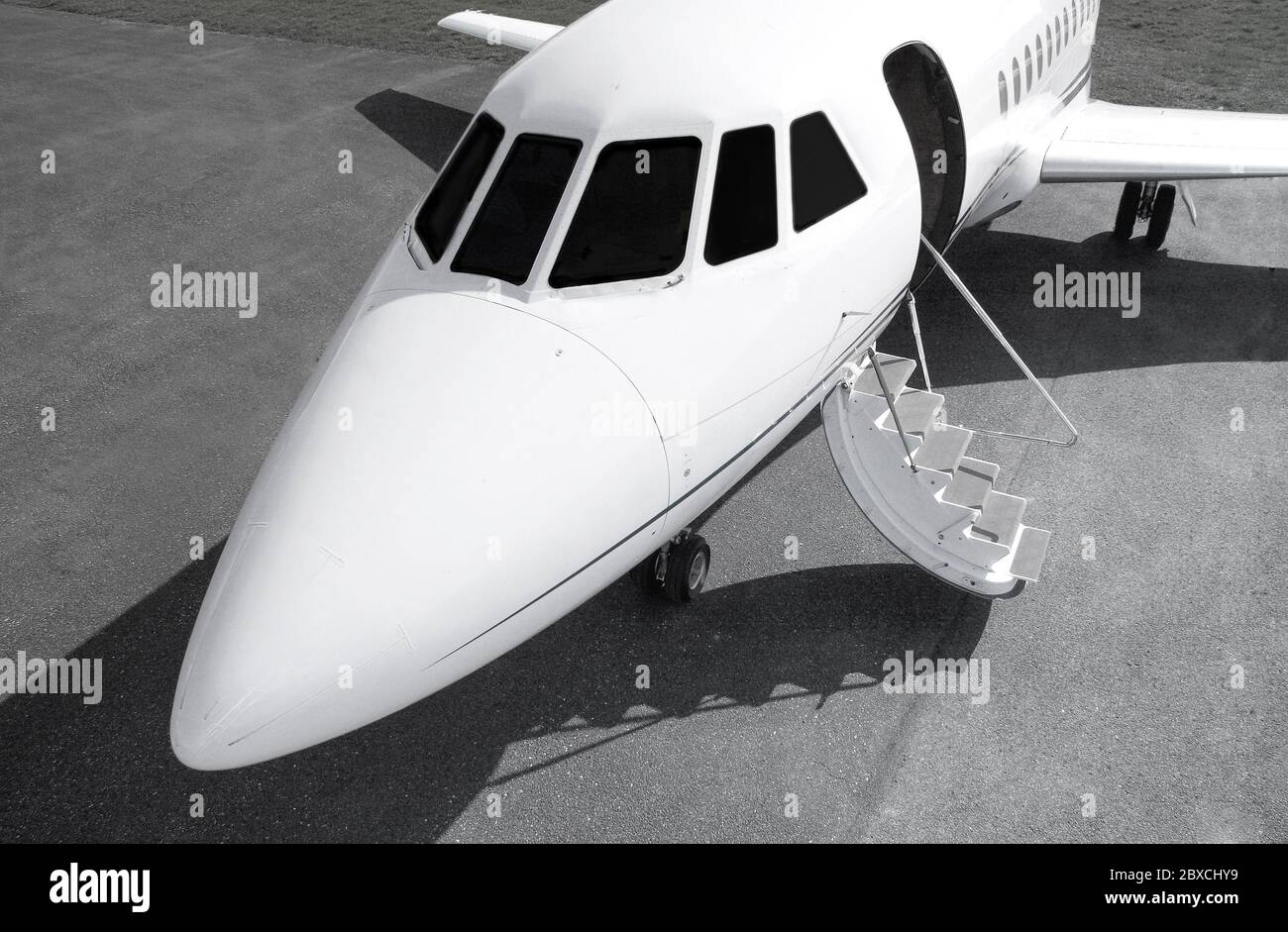 Aircraft on the tarmac Stock Photo - Alamy