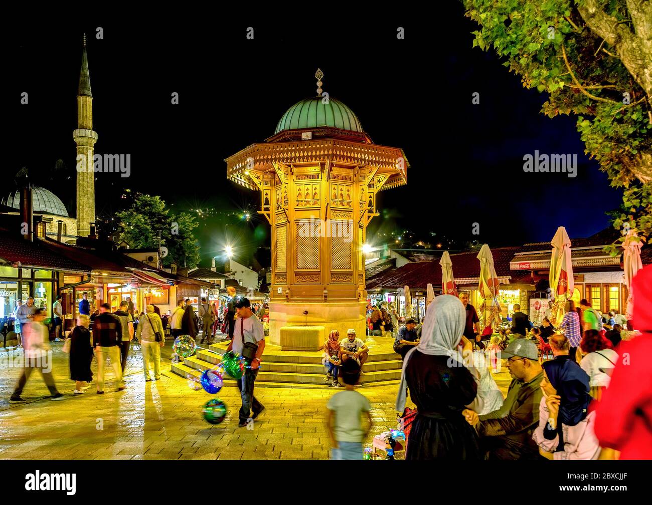 Bascarsija square hi-res stock photography and images - Alamy
