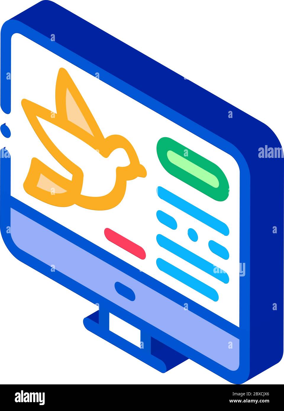 Computer bird photo and image hi-res stock photography and images - Alamy