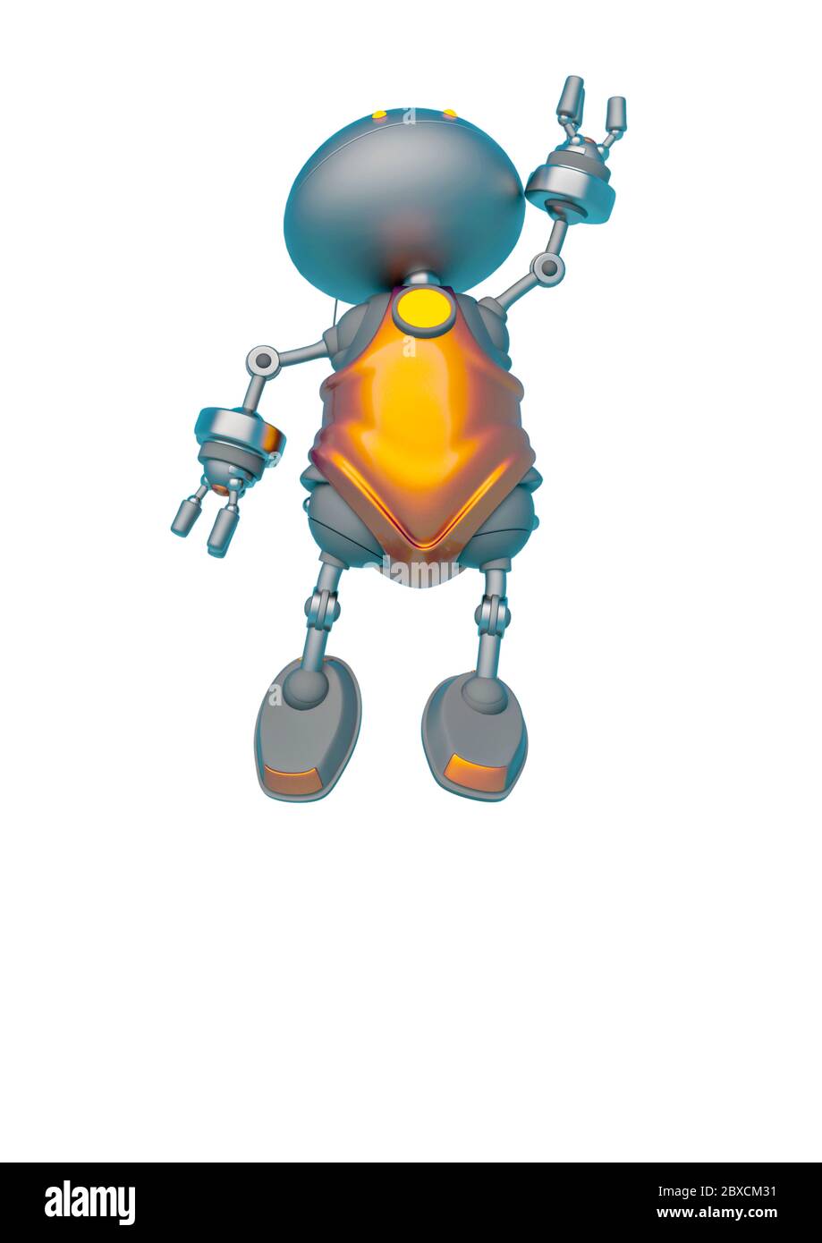 Humanoid robot jump hi-res stock photography and images - Alamy