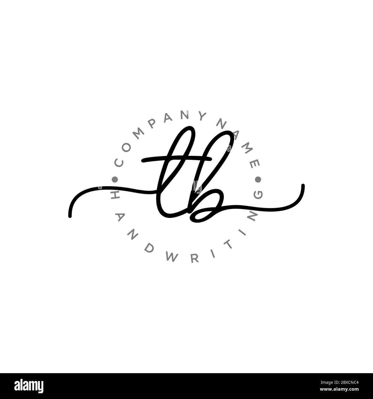 Letter tb vector vectors Stock Vector Images - Alamy