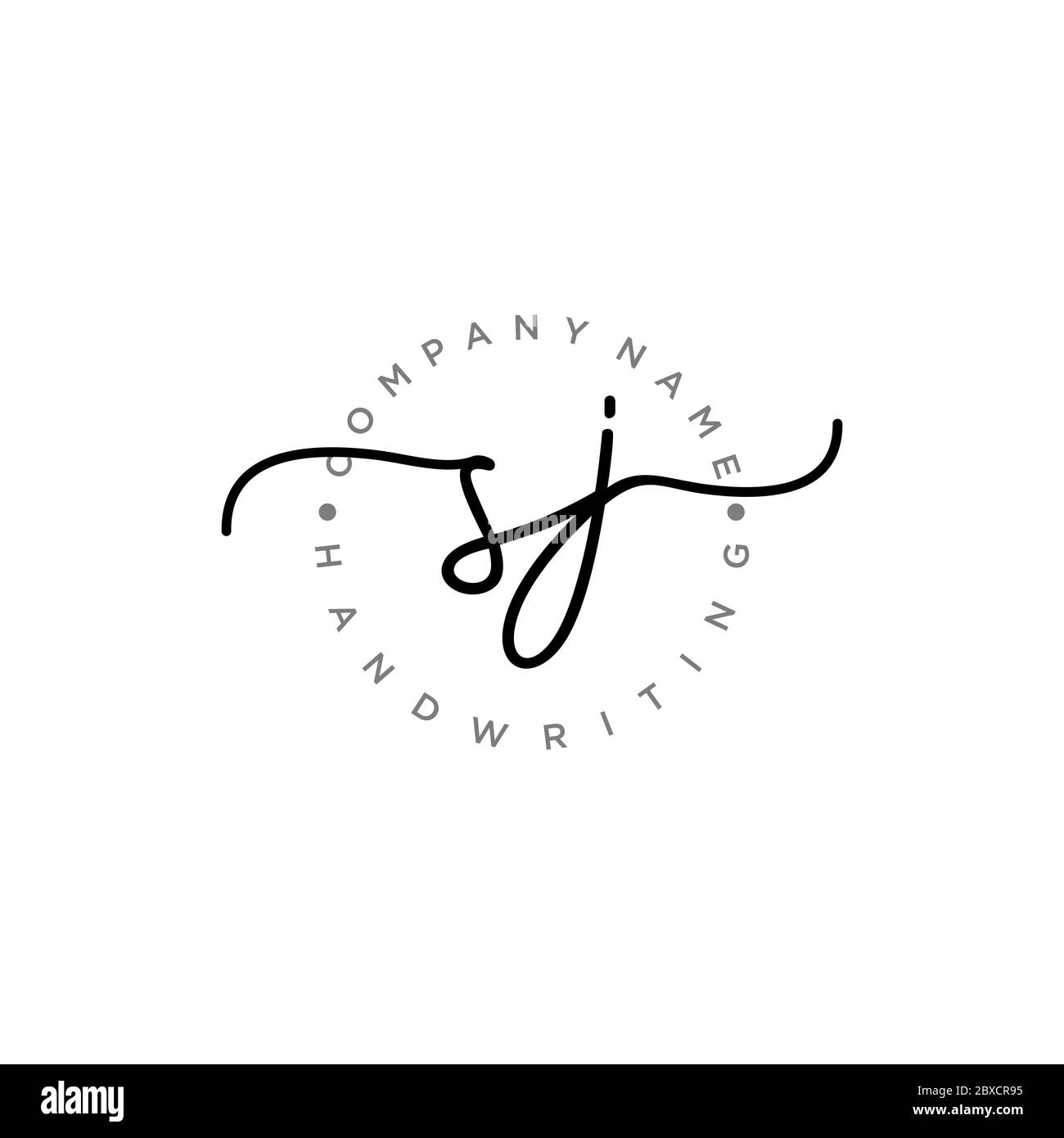 Sj initials hi-res stock photography and images - Alamy