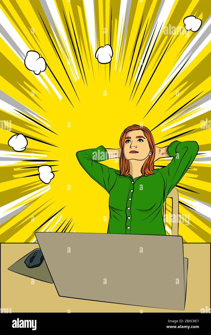 Freelancer conditions Stock Vector Images - Alamy