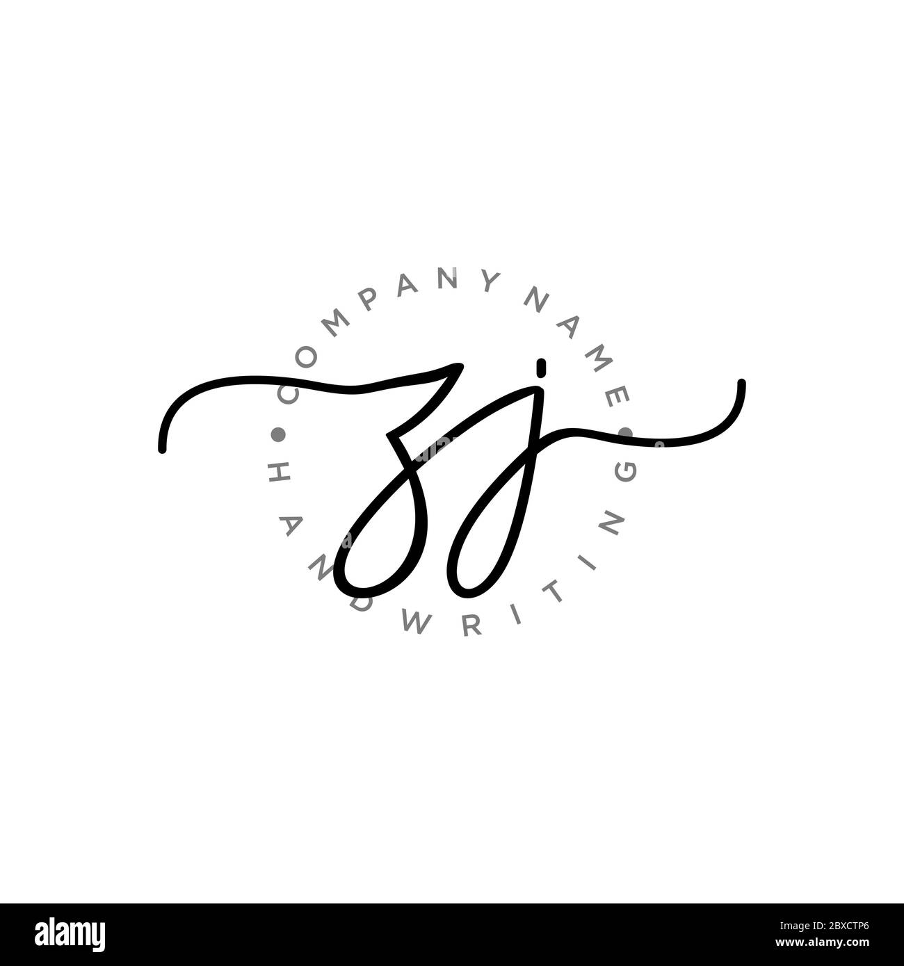 Zj logo vector vectors hi-res stock photography and images - Alamy