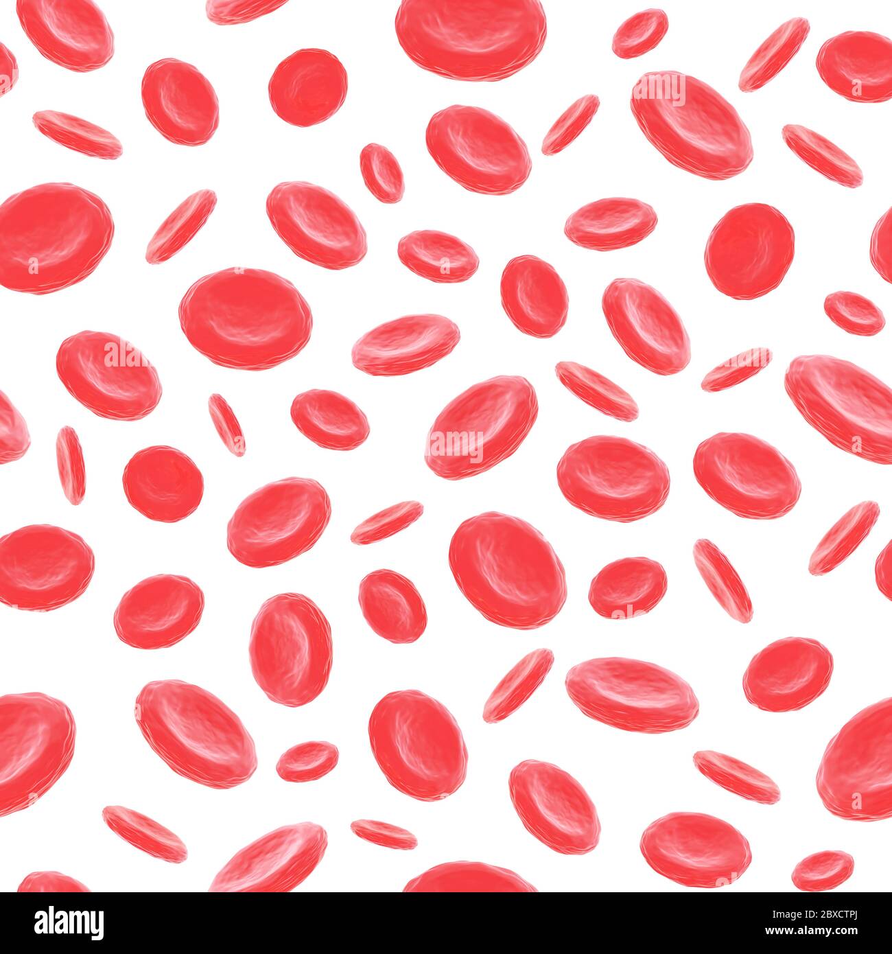 a blood cells seamless pattern. 3d illustration Stock Photo - Alamy