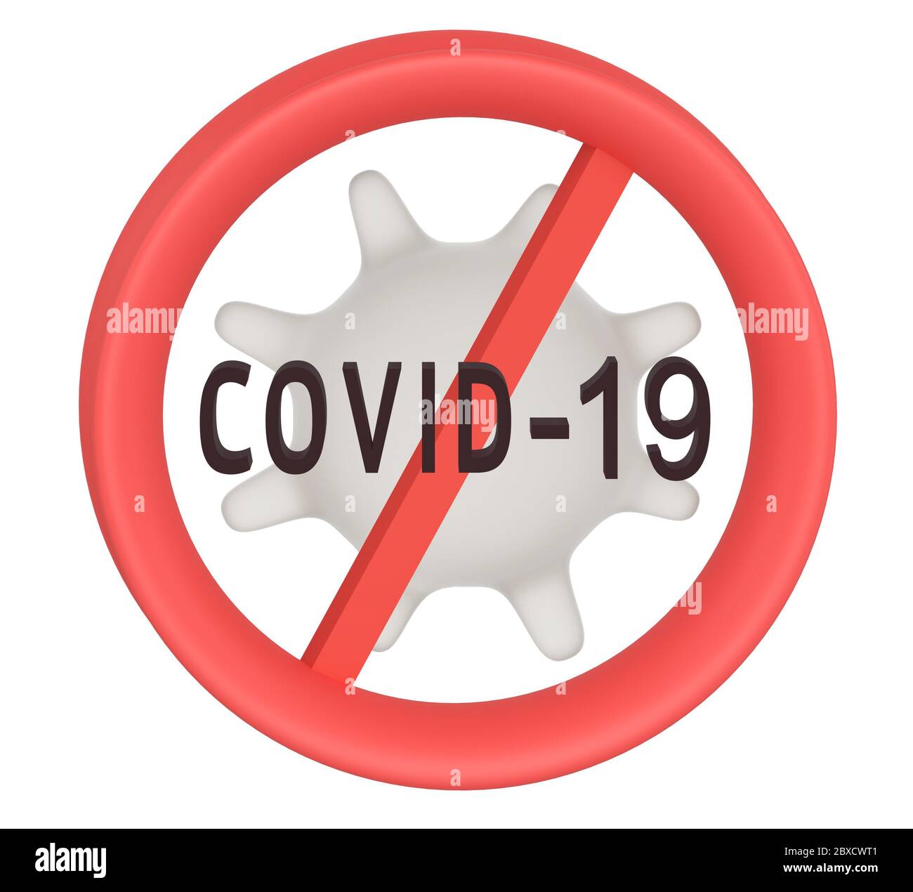 Novel coronavirus 2019-nCoV, Abstract virus strain model Novel ...