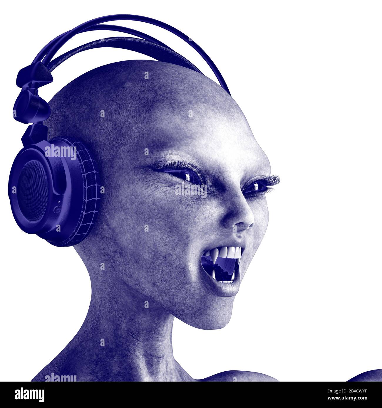 Female alien character hi-res stock photography and images - Alamy
