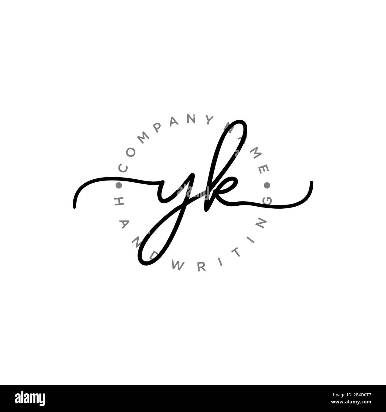 Yk symbol Stock Vector Images - Alamy