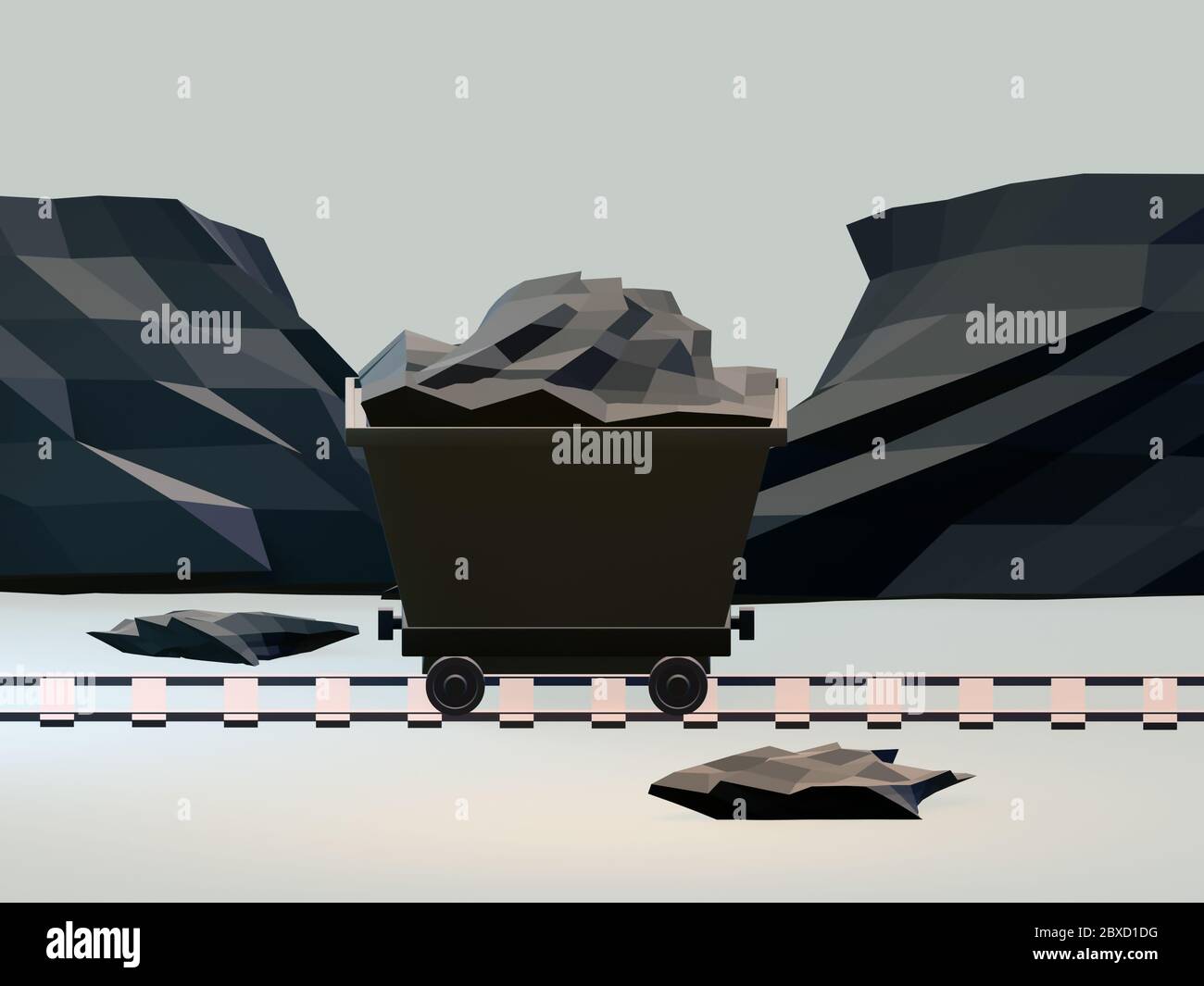 Coal trolley hi-res stock photography and images - Alamy