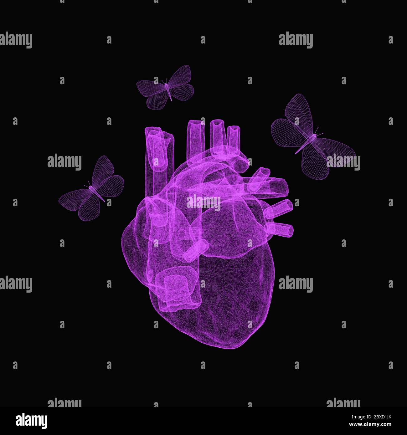 Cyber butterflies hi-res stock photography and images - Alamy